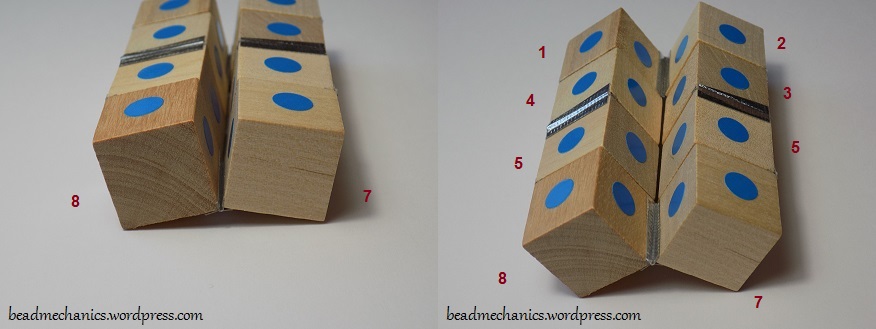 Folding cube tutorial | Bead Mechanics