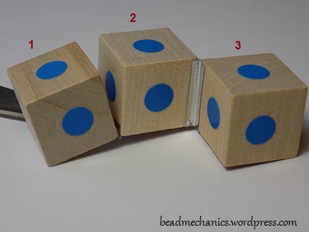 Folding cube tutorial | Bead Mechanics