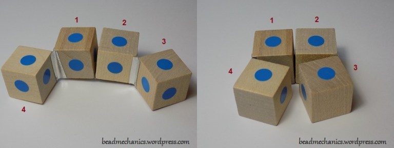 Folding cube tutorial | Bead Mechanics